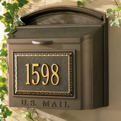 Monogrammed Mailbox | Grandin Road