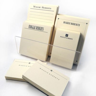 Set of Ten Personalized Note Pads | Grandin Road