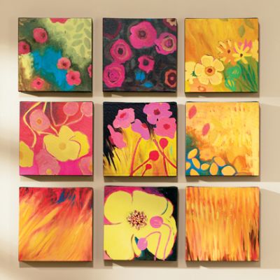 Nine-piece Floral Print Collection | Grandin Road