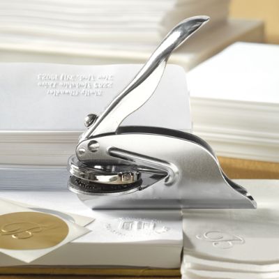 Personalized Hand-held Embossers | Grandin Road