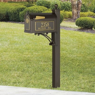 Signature Deluxe Mailbox Set | Grandin Road