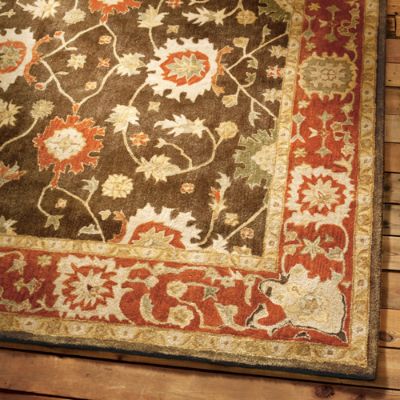 Deerfield Wool Area Rug | Grandin Road