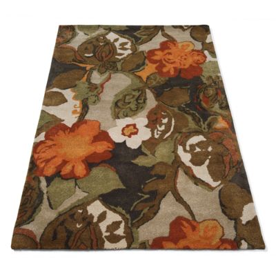 Petal Pusher Indoor Rug | Grandin Road