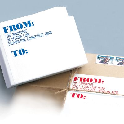 Personalized Mailing Labels | Grandin Road