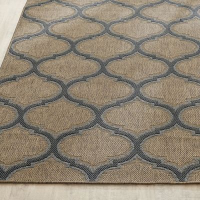 Hypnos Quatrefoil Outdoor Rug & Mat | Grandin Road