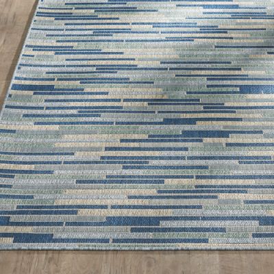 Sydney Stacks Outdoor Rug & Mat | Grandin Road