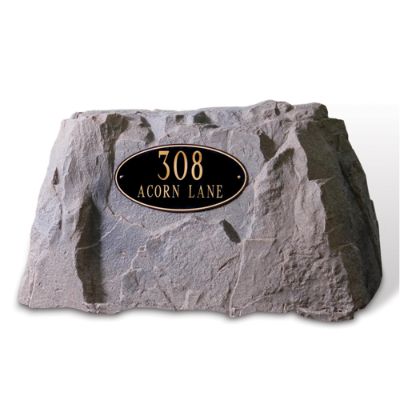 Rectangular Personalized Rock Enclosure | Grandin Road