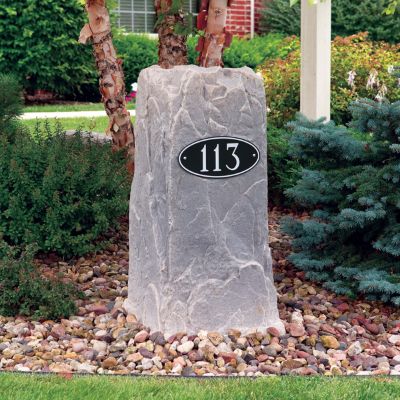 Tall Personalized Rock Enclosure | Grandin Road