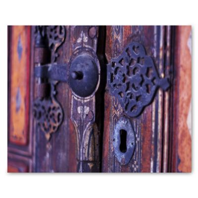 Rustic Keyhole Framed Outdoor Canvas Print | Grandin Road