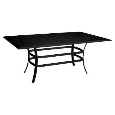 Rectangular Slatted Dining Table | Grandin Road