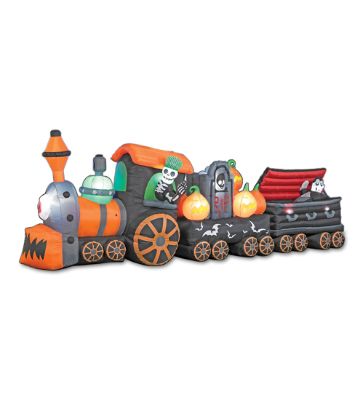 Skeleton Train with Rising Ghost | Grandin Road