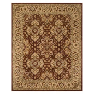 Mahal Rust Area Rug | Grandin Road