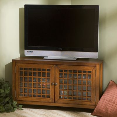 Narita Corner Media Stand | Grandin Road