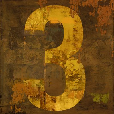 Contemporary Numbers Wall Art | Grandin Road