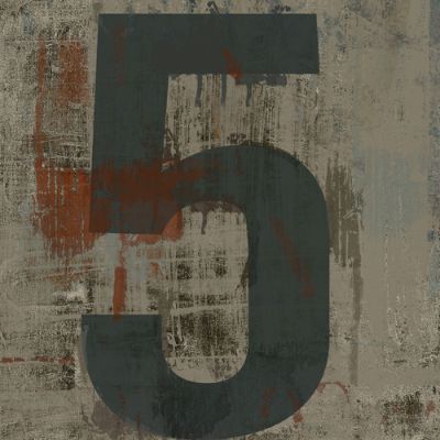 Contemporary Numbers Wall Art | Grandin Road