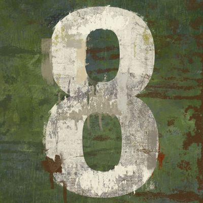 Contemporary Numbers Wall Art | Grandin Road