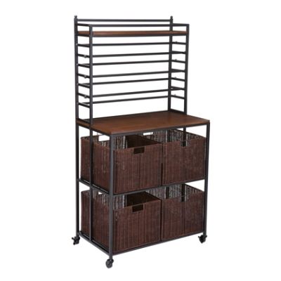 Craft Storage Rack with Baskets | Grandin Road