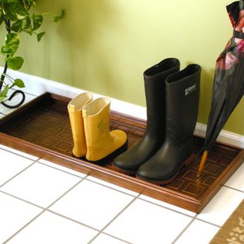 Squares Boot Tray | Grandin Road