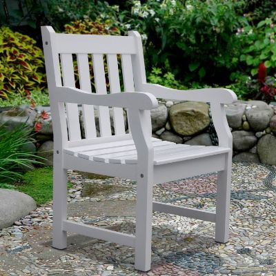 Bradley Straight-back Arm Chair | Grandin Road