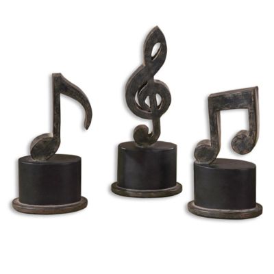 Set of Three Musical Notes | Grandin Road