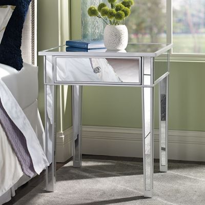 Mirage Mirrored Accent Table | Grandin Road