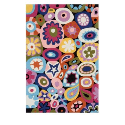 Flower Power Area Rug | Grandin Road