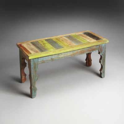 Hand-painted Brighton Bench | Grandin Road