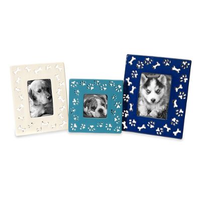 Set of Three Dog Bone Photo Frames | Grandin Road