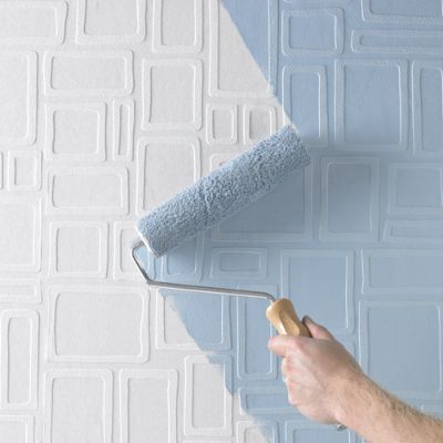 Squares Paintable Wallpaper | Grandin Road