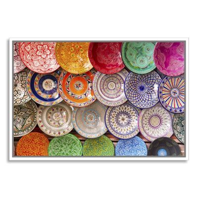 City Plates Framed Wall Art | Grandin Road