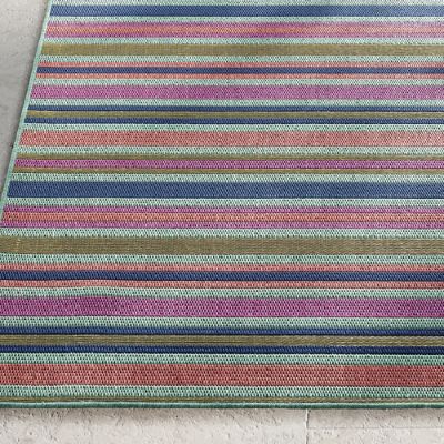 Calypso Stripe Outdoor Rug | Grandin Road