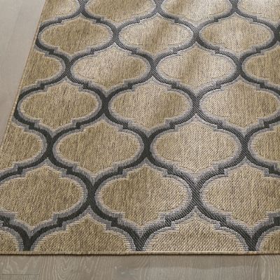 Hypnos Quatrefoil Outdoor Rug | Grandin Road