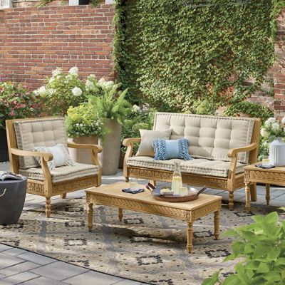 Hypnos Tile Outdoor Rug | Grandin Road