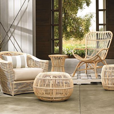 Natural Outdoor Seating Collection | Grandin Road