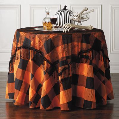 Halloween Table Linens | Grandin Road