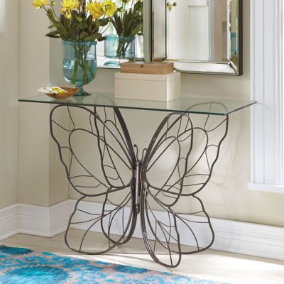 Monarch Butterfly Console Table | Grandin Road