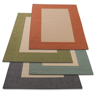 Classic Border Outdoor Rug | Grandin Road