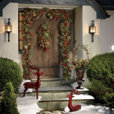 Winter Garden Outdoor Scene | Grandin Road