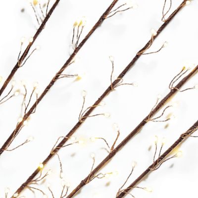 Pre-lit Twigs, Set of Five | Grandin Road